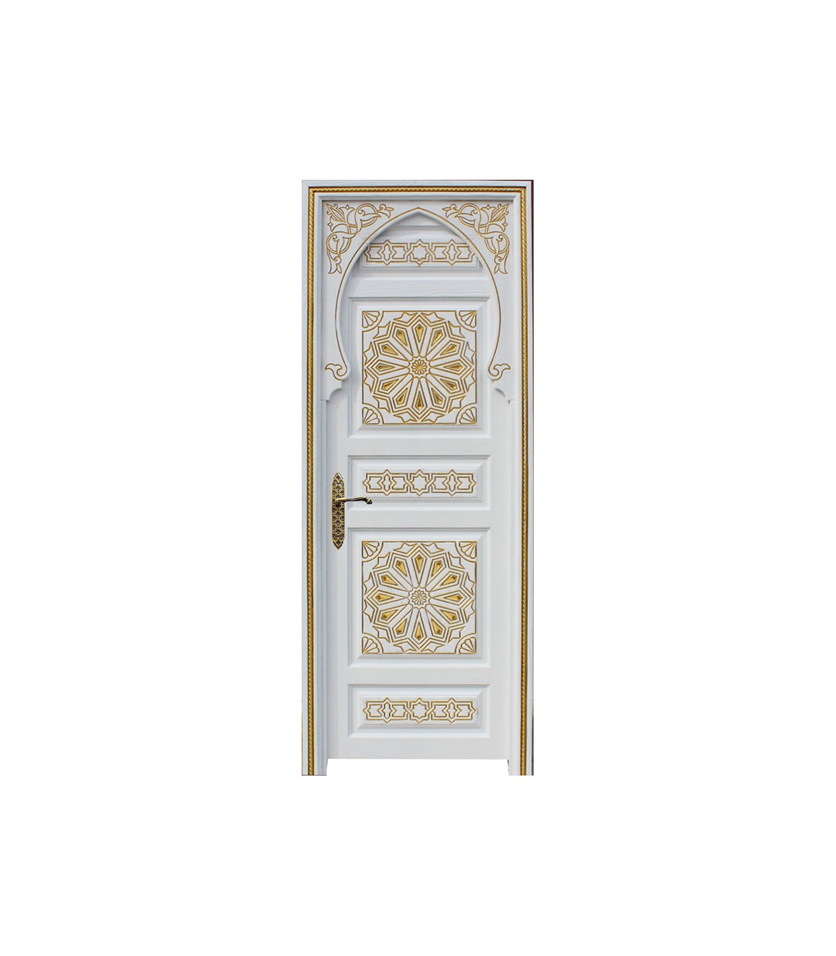 Textura De Puerta De Casa Blanca